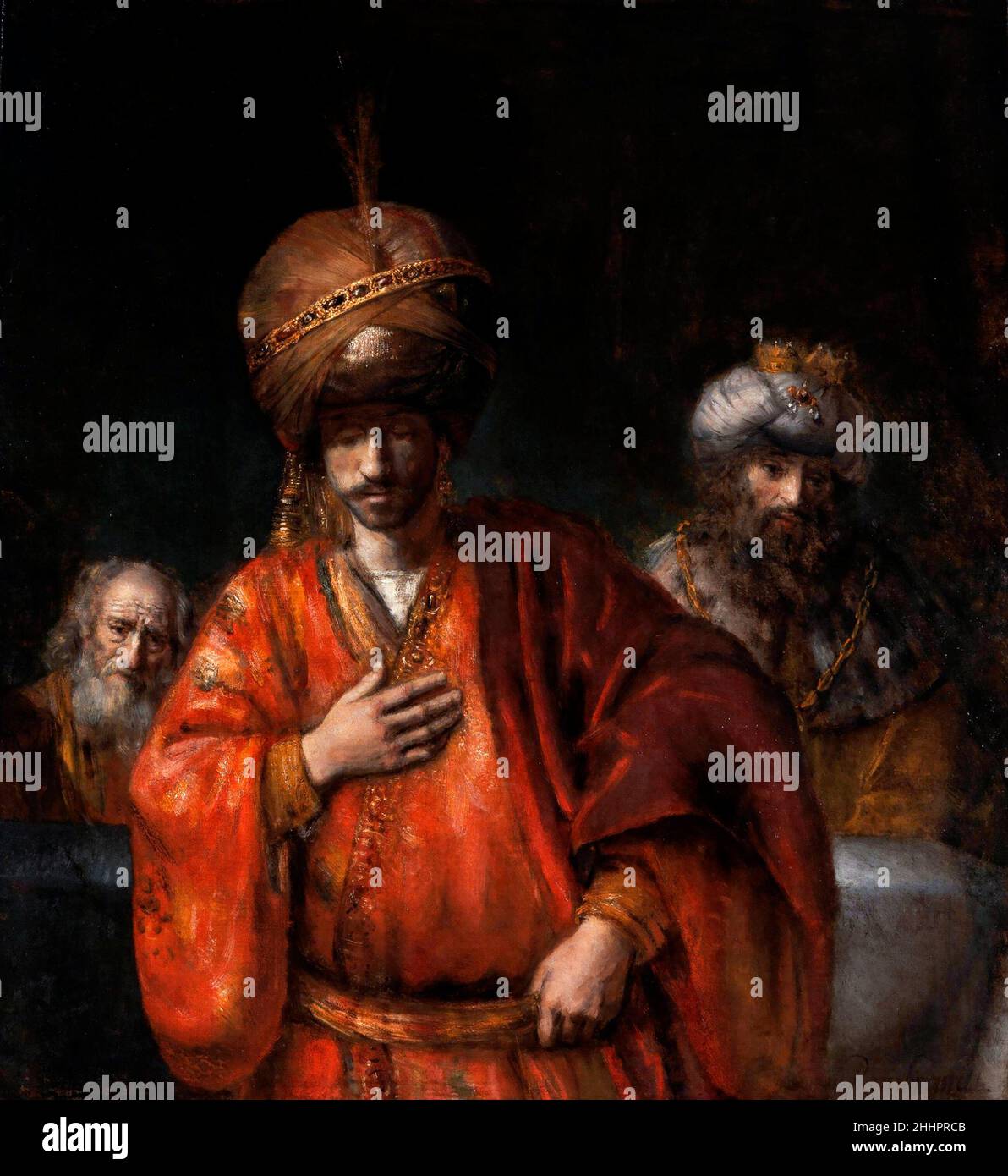 Haman recognizes his fate hi-res stock photography and images - Alamy