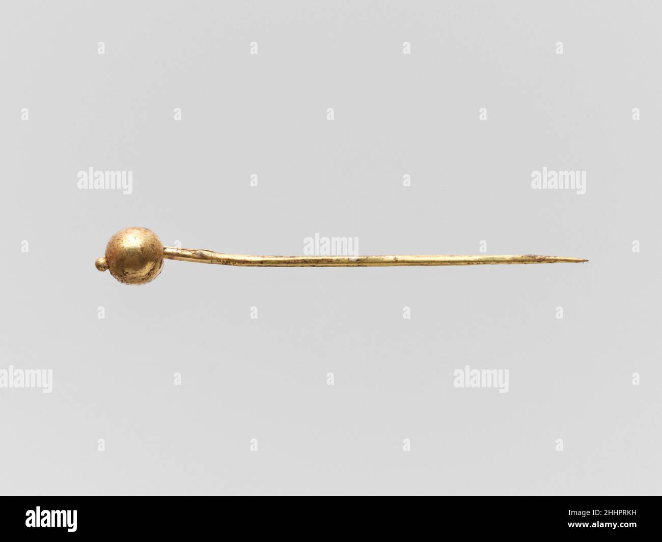Gold pin 6th century B.C. East Greek Straight pins were used to hold ...