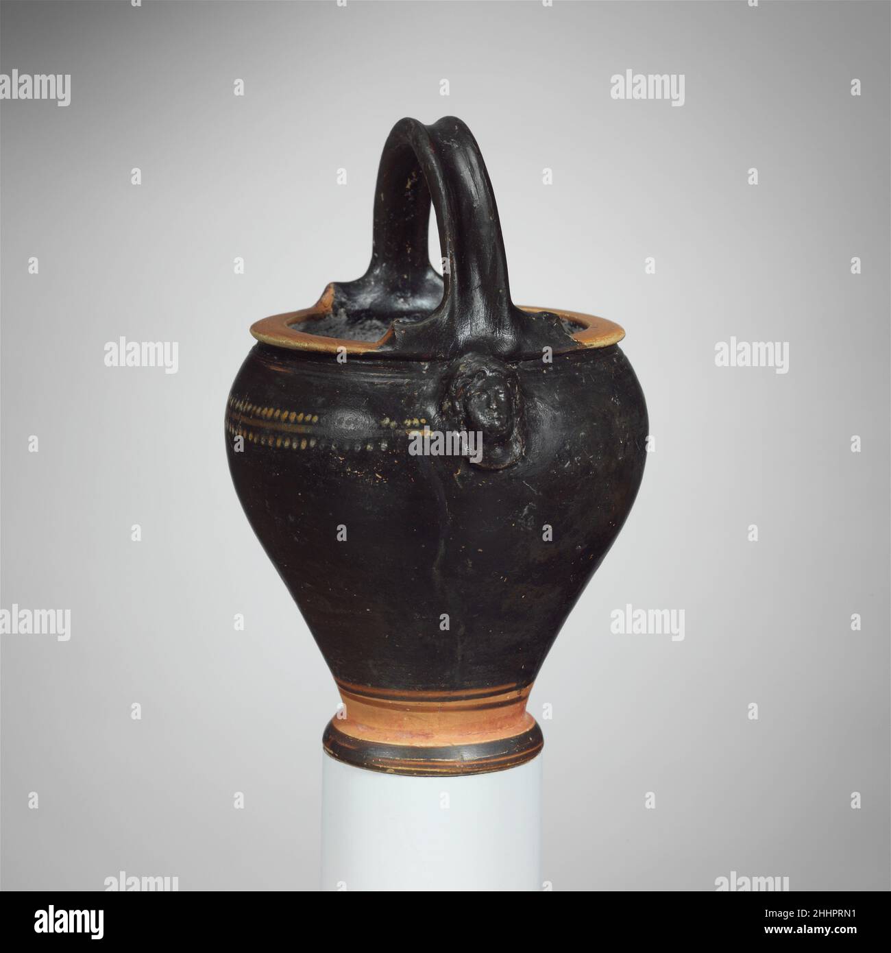 Miniature terracotta situla (bucket) 4th century B.C. Greek, South ...