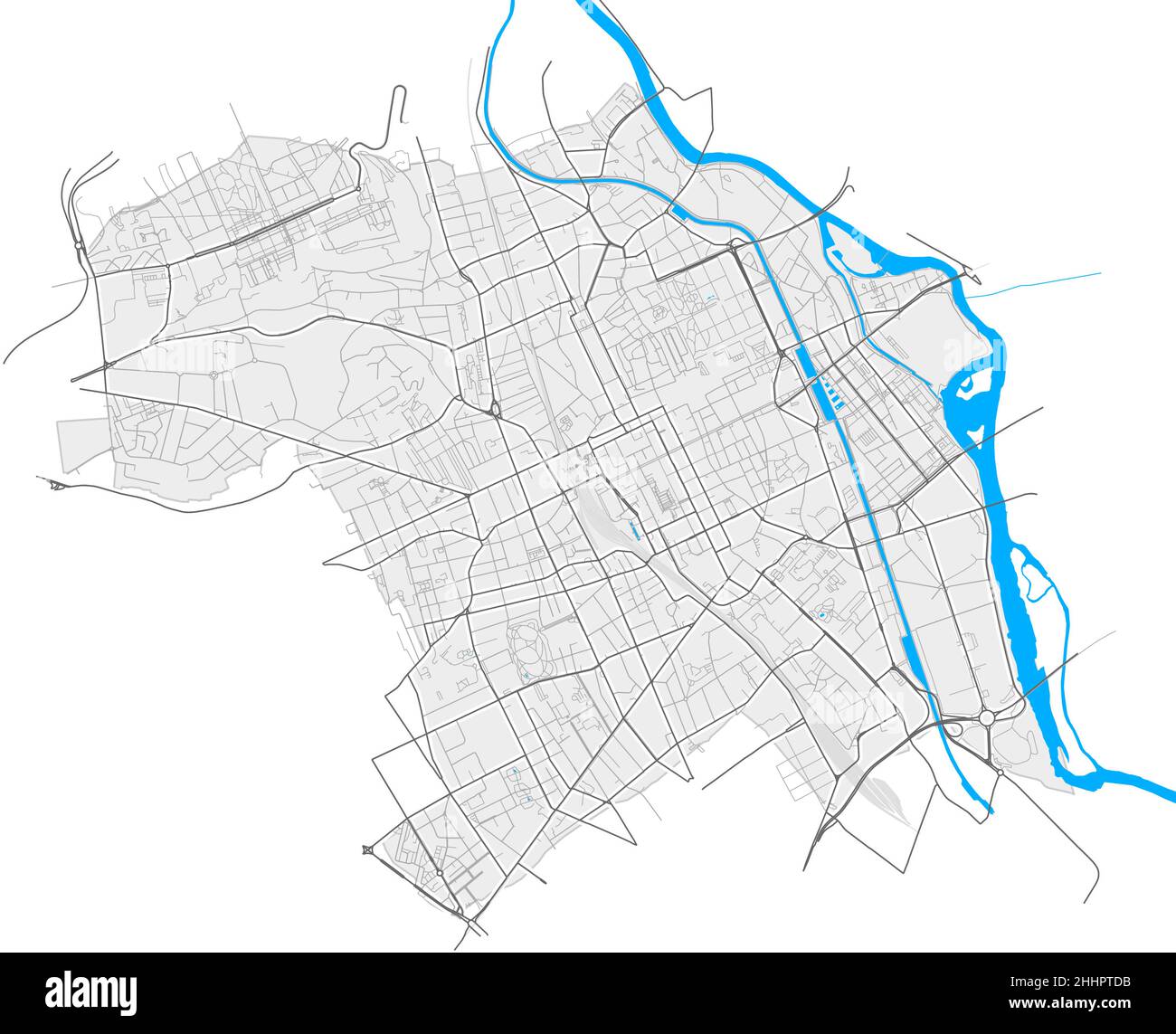 Nancy map Cut Out Stock Images & Pictures - Alamy