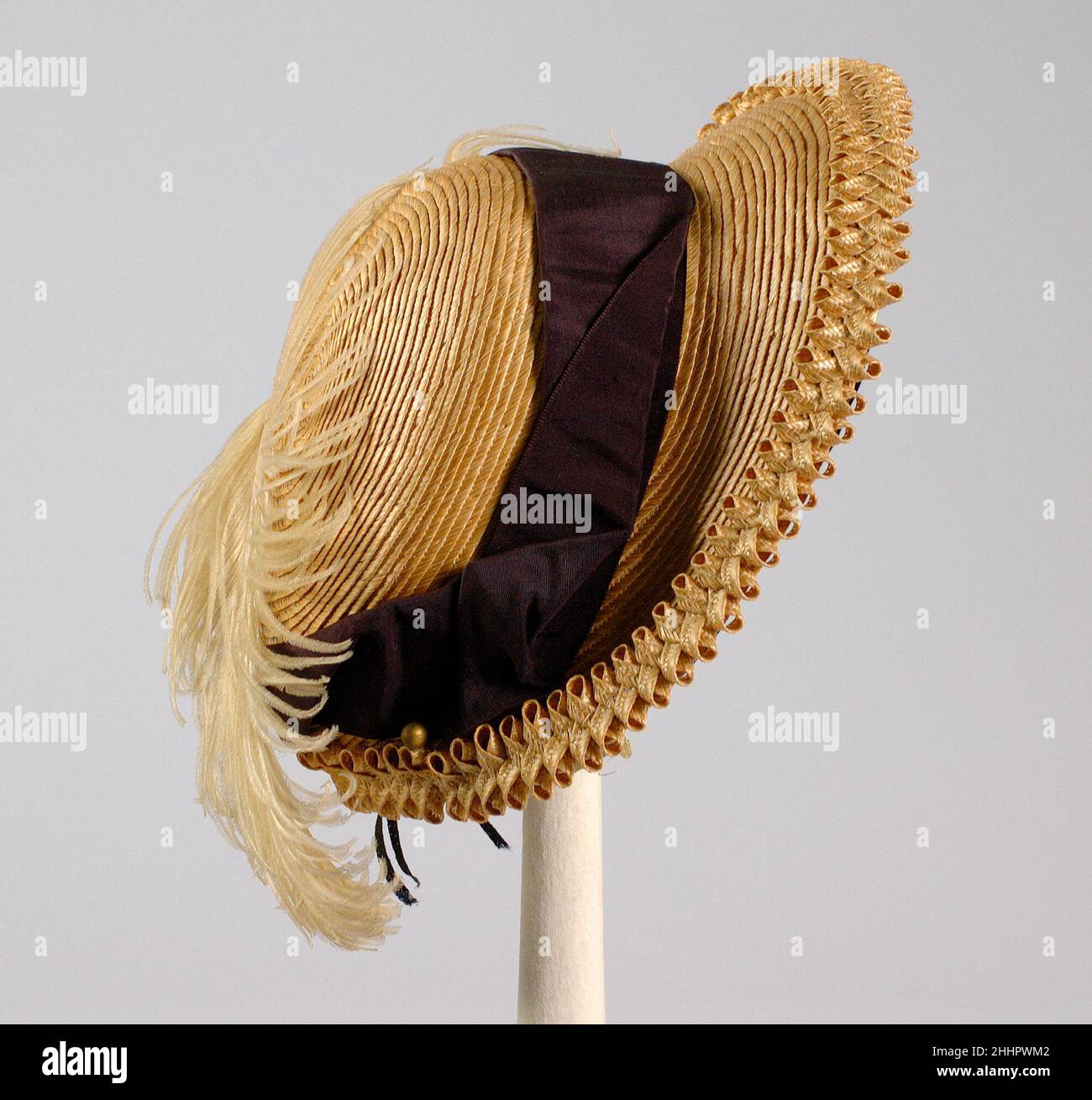 Bonnet ca. 1890 American. Bonnet 169569 Stock Photo - Alamy