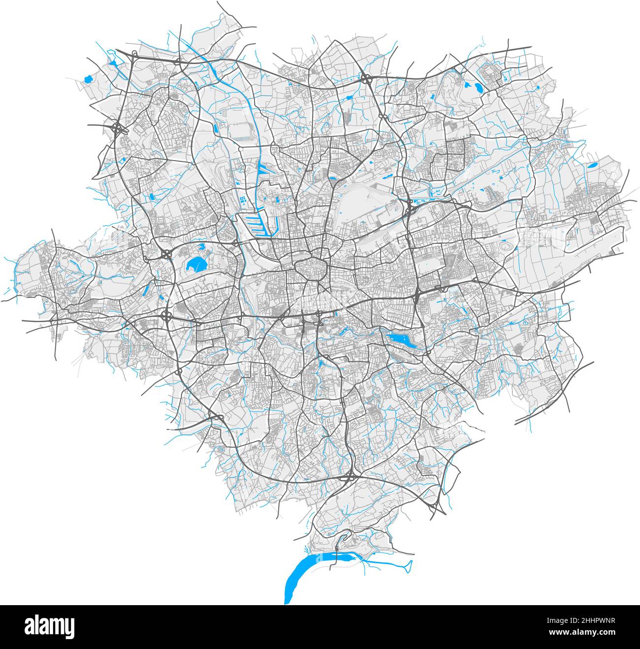 Map of dortmund hi-res stock photography and images - Alamy