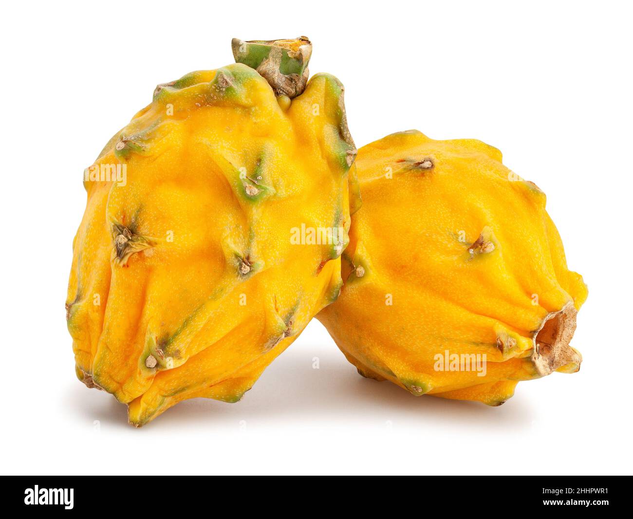 Two dragon fruit pitaya Cut Out Stock Images & Pictures - Alamy