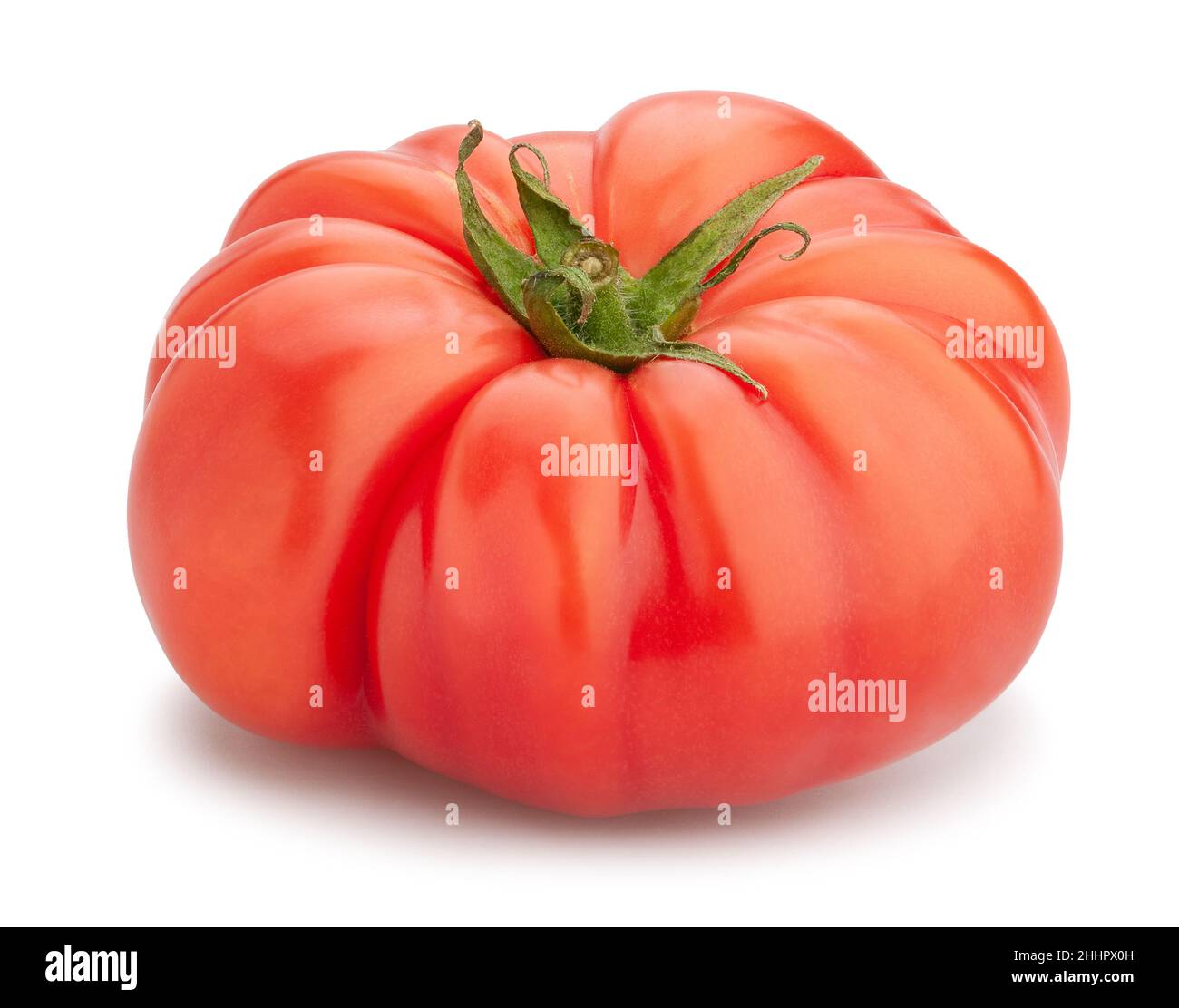 pink tomato path isolated on white Stock Photo - Alamy