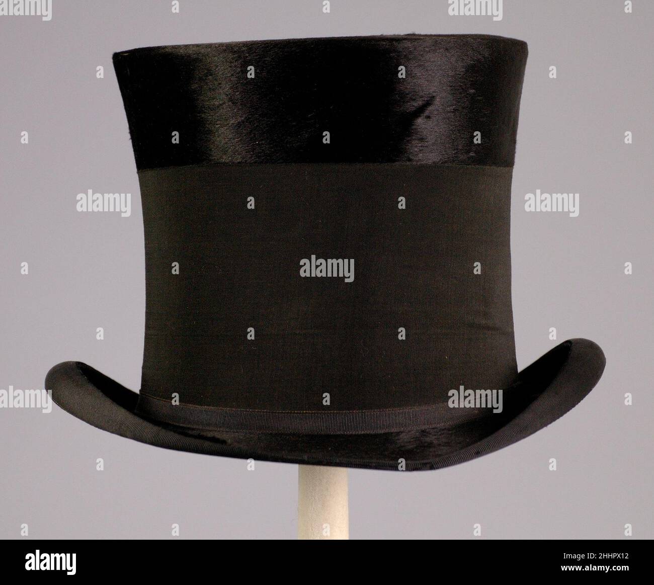 Mourning top hat 1890 Knox American. Mourning top hat 168637 Stock ...