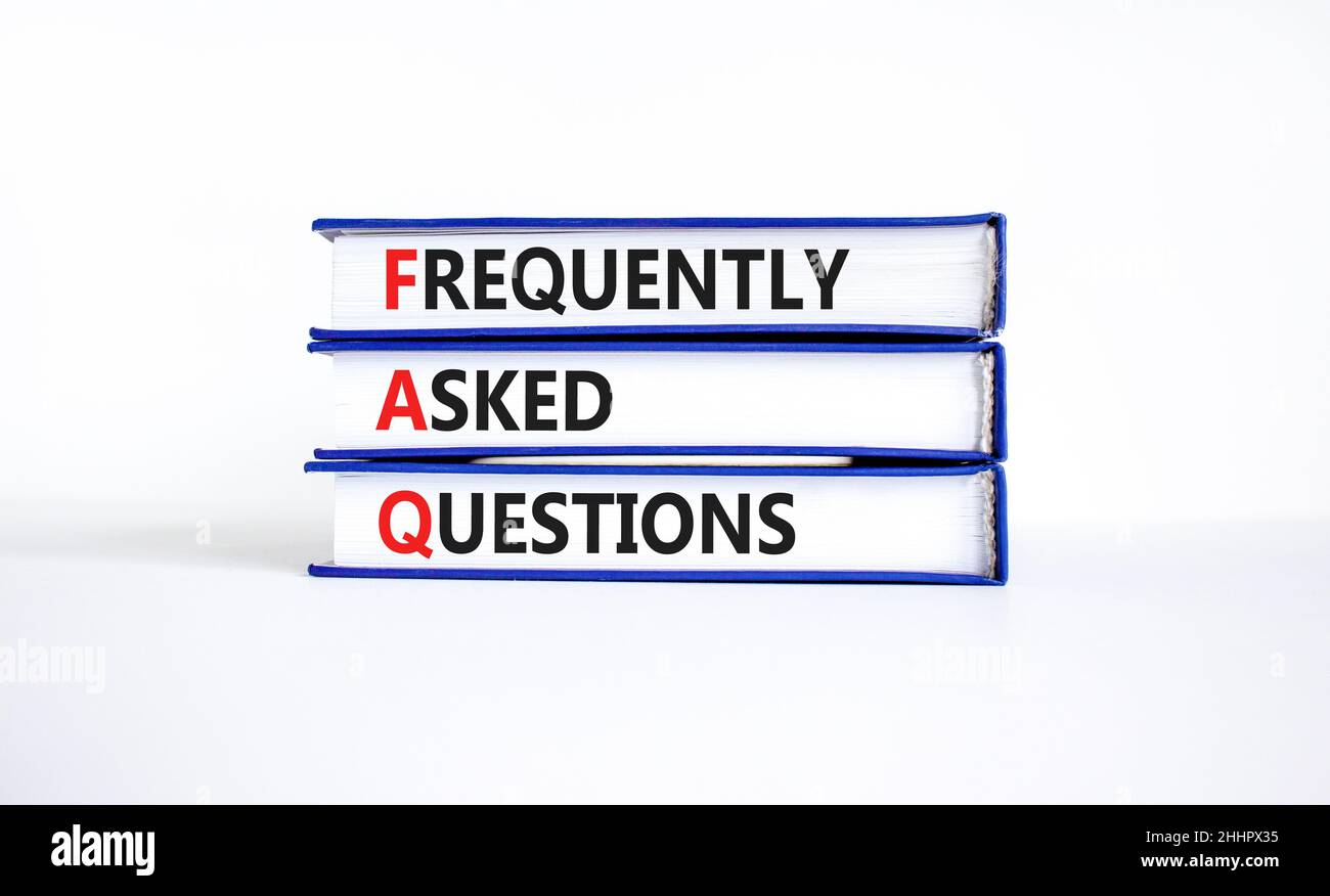 FAQ frequently asked questions symbol. Concept words FAQ frequently ...