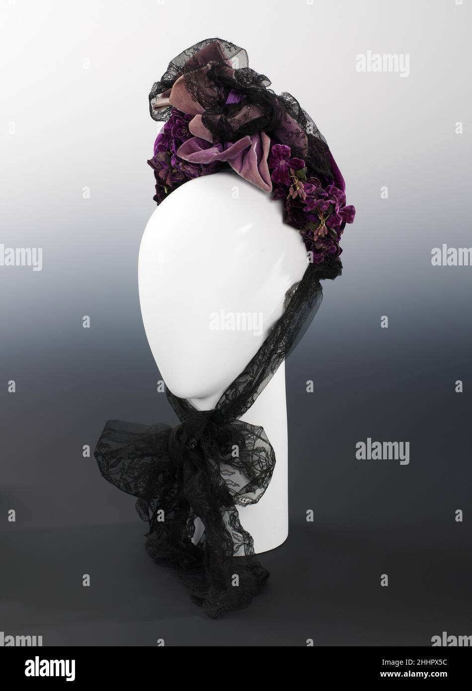 Bonnet 1873 Austrian During the early 1870s, hats framed the face and ...