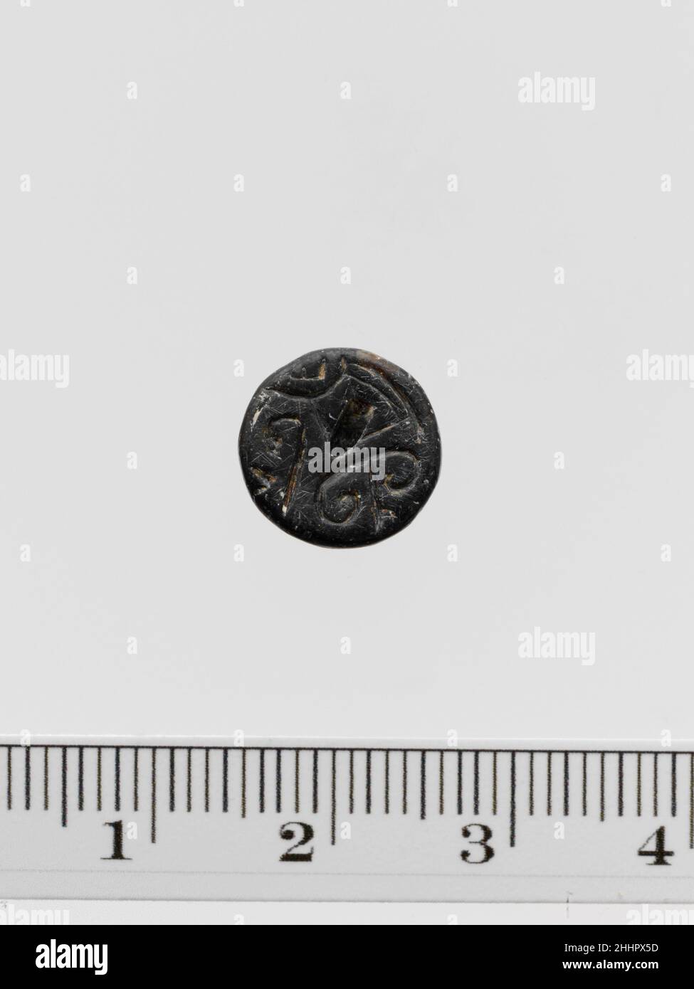 Serpentine hemispheroid seal ca. 1900–1750 B.C. Minoan Three linear ...