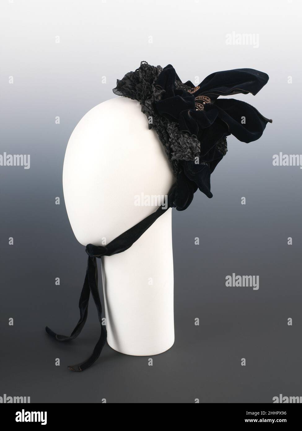 Evening bonnet ca. 1892 Healy This quintessential form of the 1890s ...