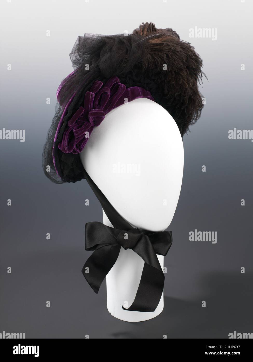 Mourning hat ca. 1888 West's American. Mourning hat 156248 Stock Photo ...