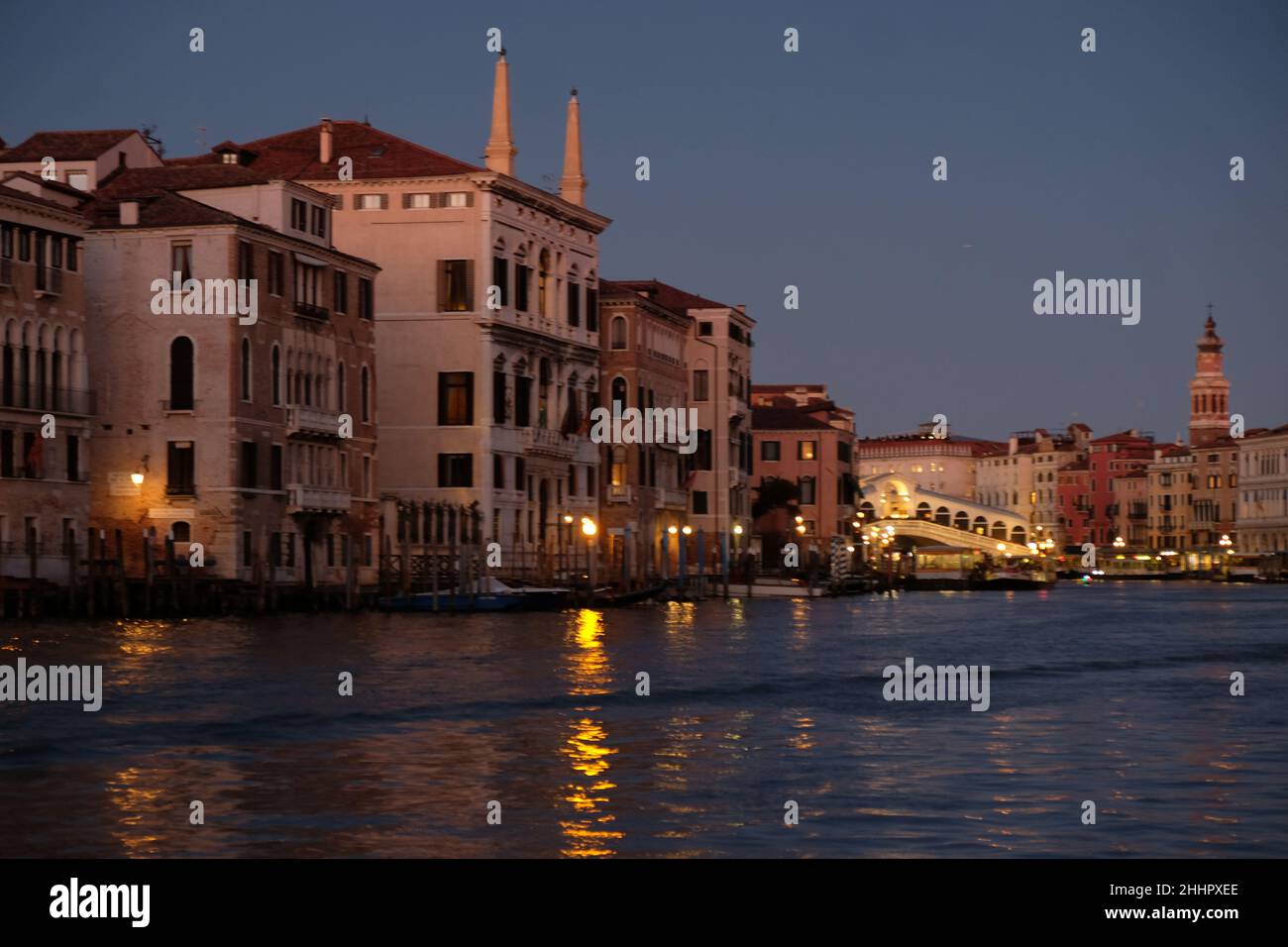 Night views of Venice Stock Photo - Alamy