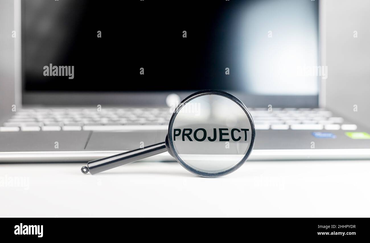 Project in IT area. Information technology idea Stock Photo - Alamy