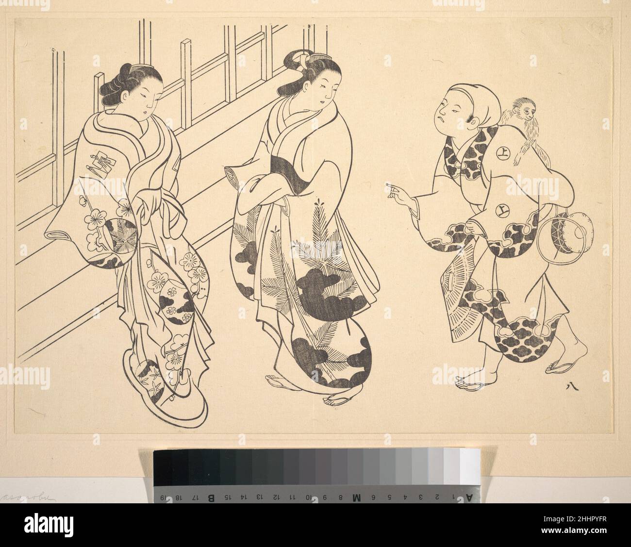 Two Courtesans After Okumura Masanobu Japanese. Two Courtesans 57144 ...