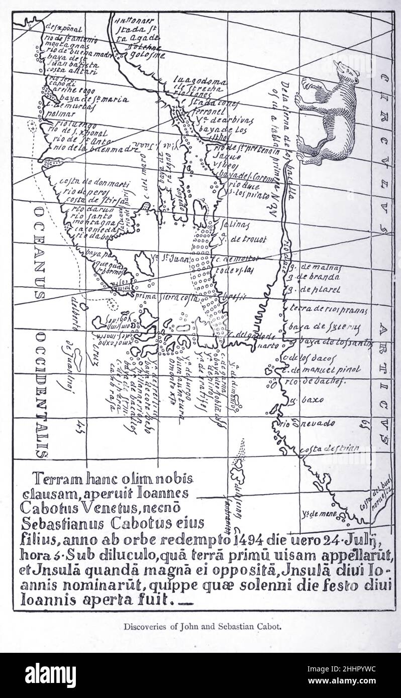 Voyages of the john and sebastian cabot hi-res stock photography and ...