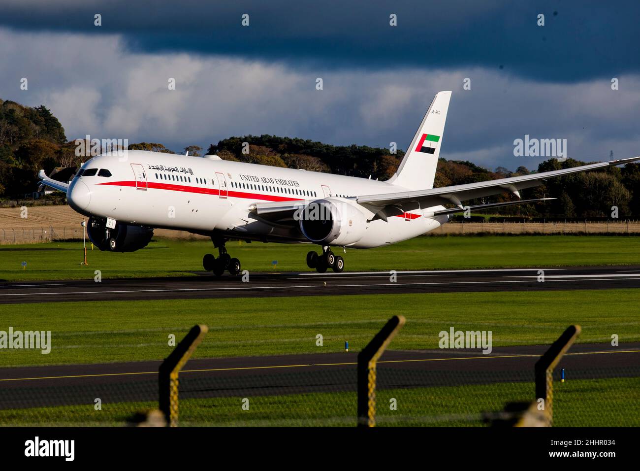 Private jets and other International planes are seen landing at ...