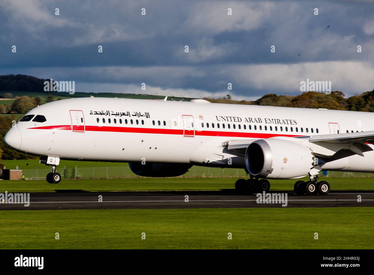Private jets and other International planes are seen landing at ...