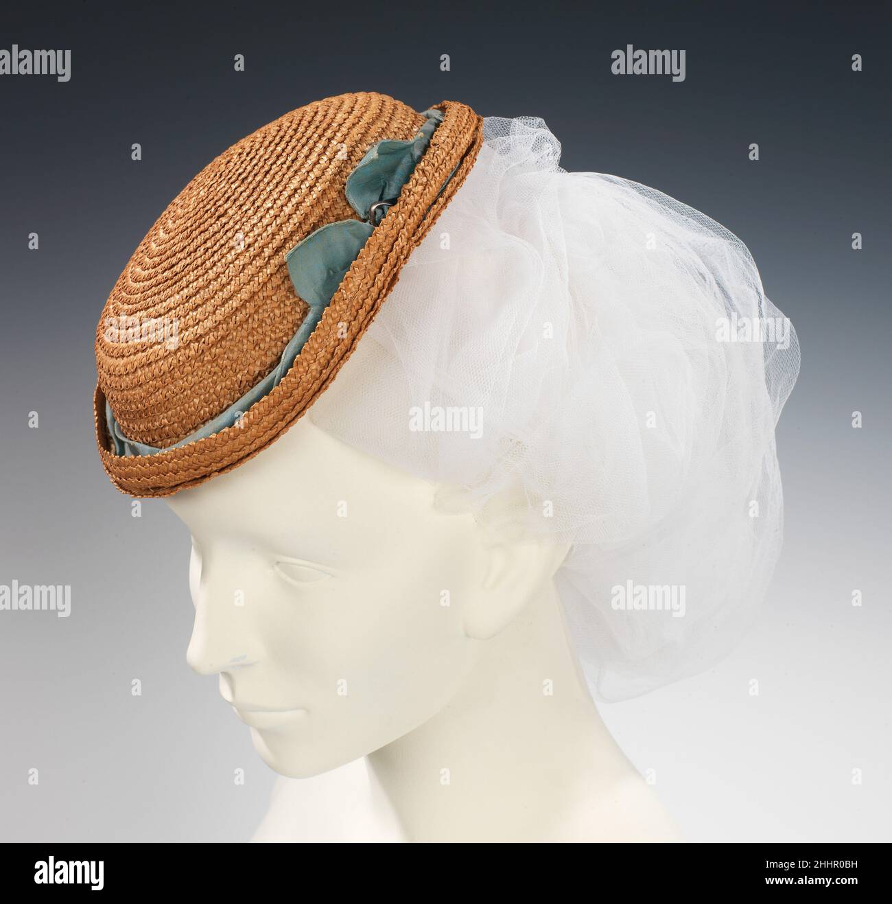 Hat 1872 American This is a jaunty summer hat would have been worn for ...