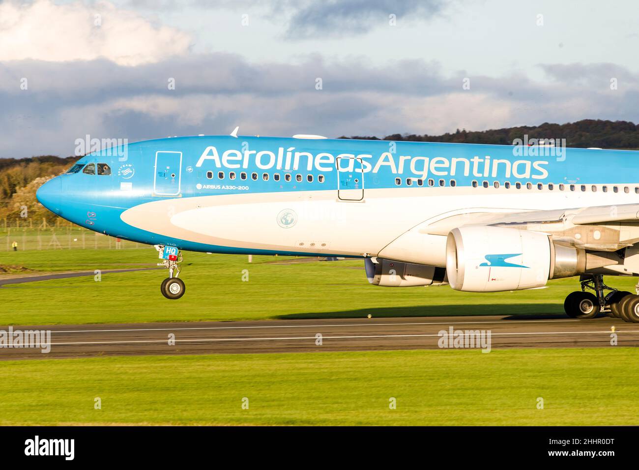 Private jets and other International planes are seen landing at ...