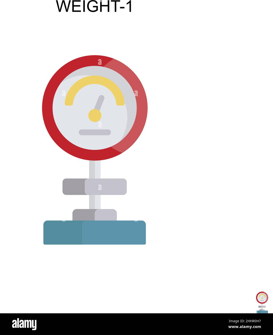 Weight-1 Simple vector icon.Perfect color modern pictogram on editable ...
