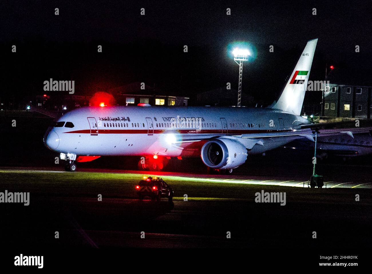 Private jets and other International planes are seen landing at ...