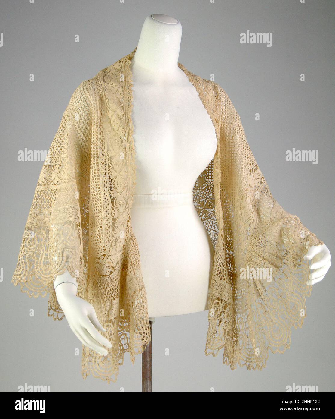 Mantle ca. 1860 Maltese. Mantle 169520 Stock Photo - Alamy