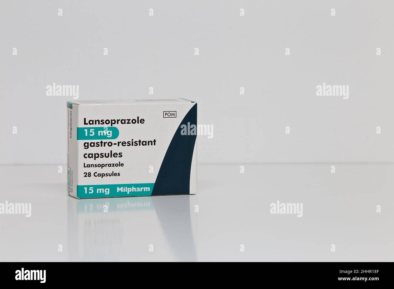Lansoprazole gastro-resistant capsules 15mg Stock Photo - Alamy
