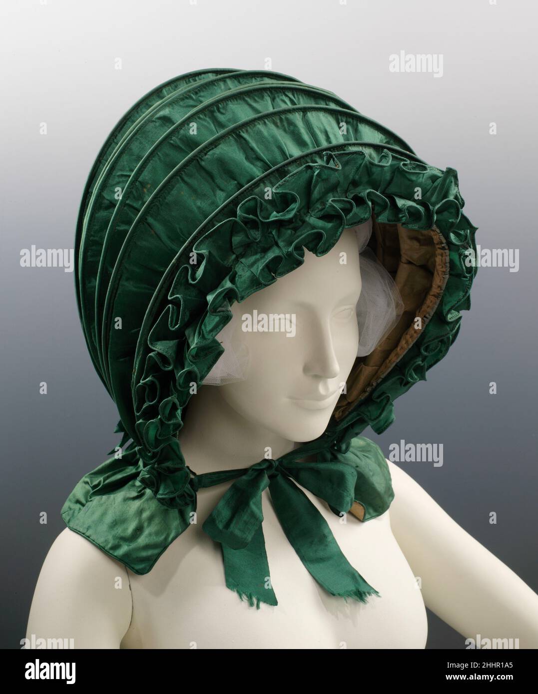 Calash ca. 1820 American The calash style was designed in the late 18th ...