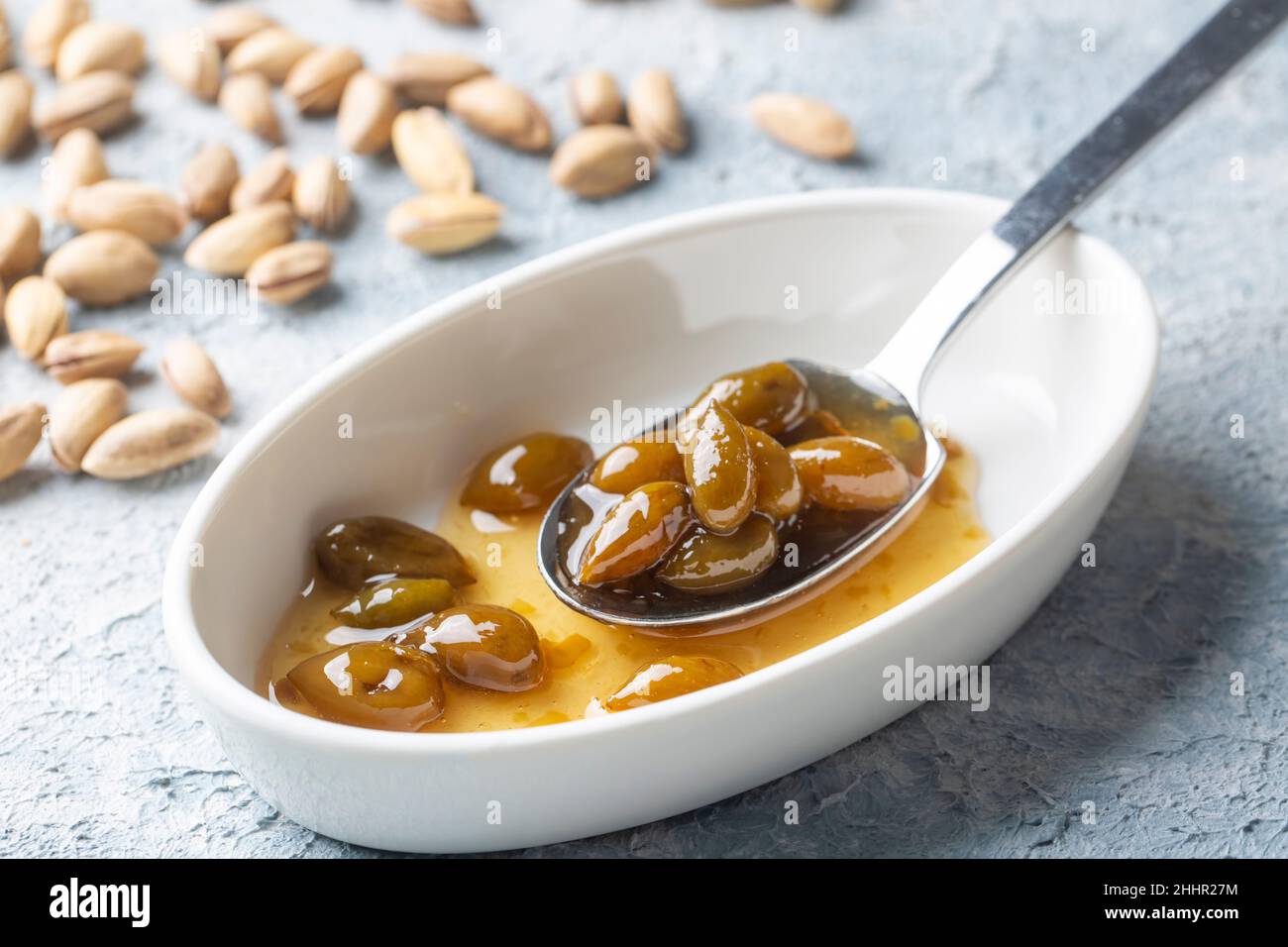 Pistachio jam hi-res stock photography and images - Alamy