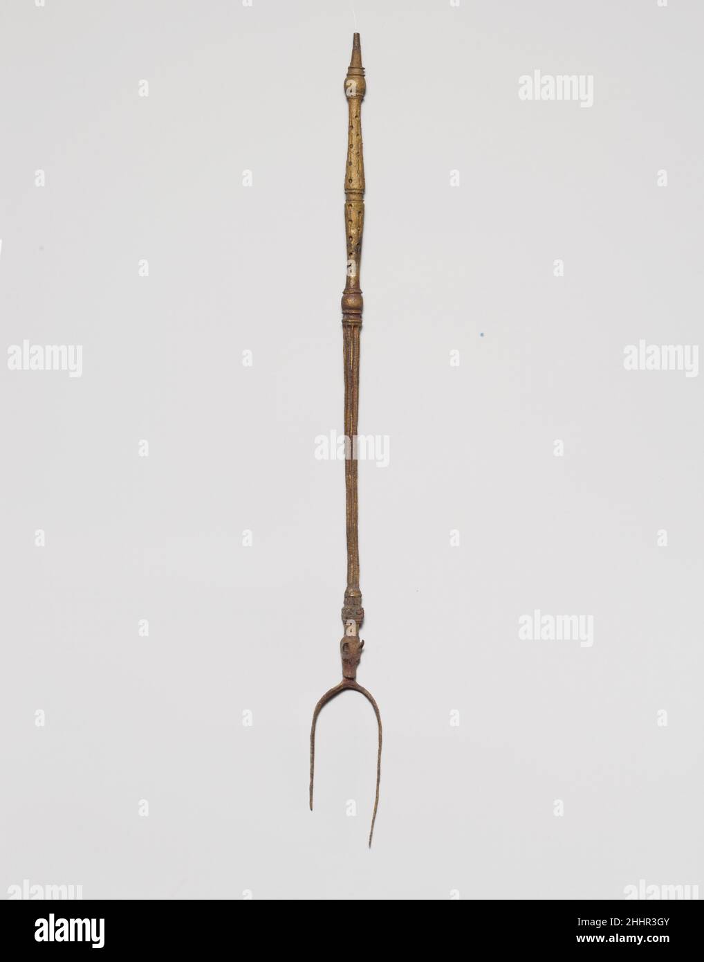 Bronze fork with the head of a wolf 1st century B.C.–3rd century A.D ...