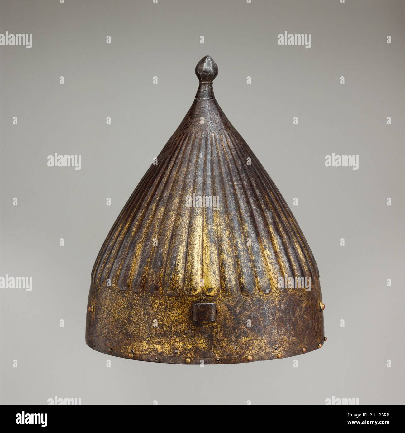 Helmet ca. 1550–1600 Turkish Like most Ottoman helmets of the sixteenth ...