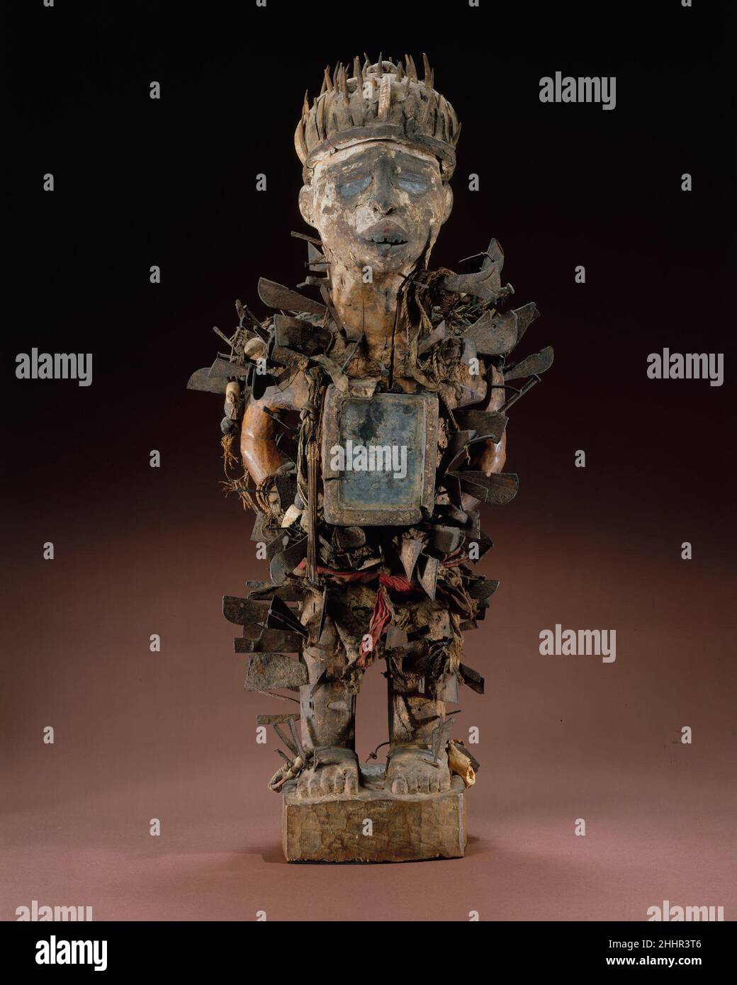 Power Figure: Male (Nkisi) 19th century Kongo peoples Central African ...