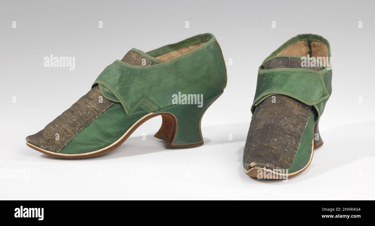 Shoes 1730–55 probably British This pair of simple but elegant latchet ...