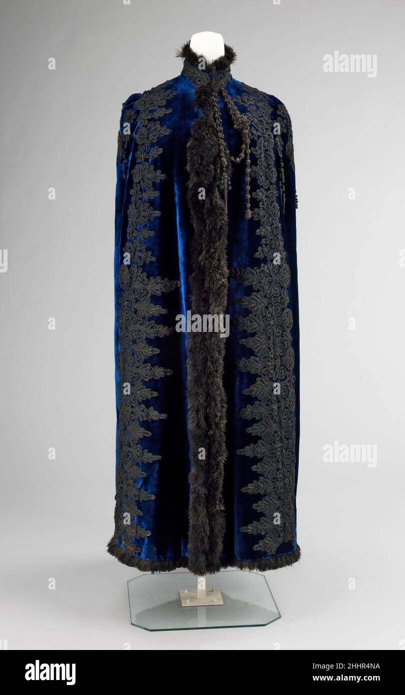 Evening cape 1885–89 Emile Pingat French Emile Pingat had a proclivity ...