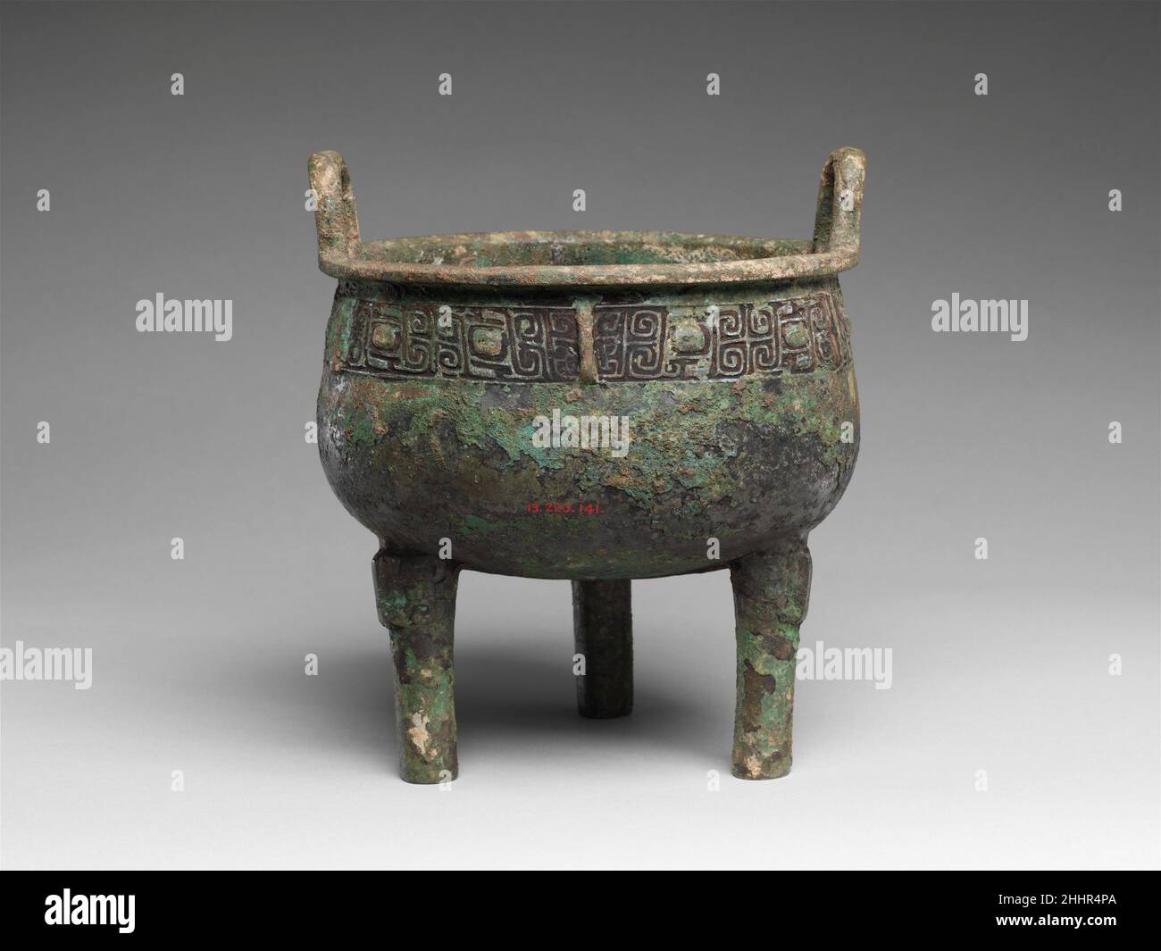 Vessel (Ding) China. Vessel (Ding). China. Bronze. late Shang or early ...