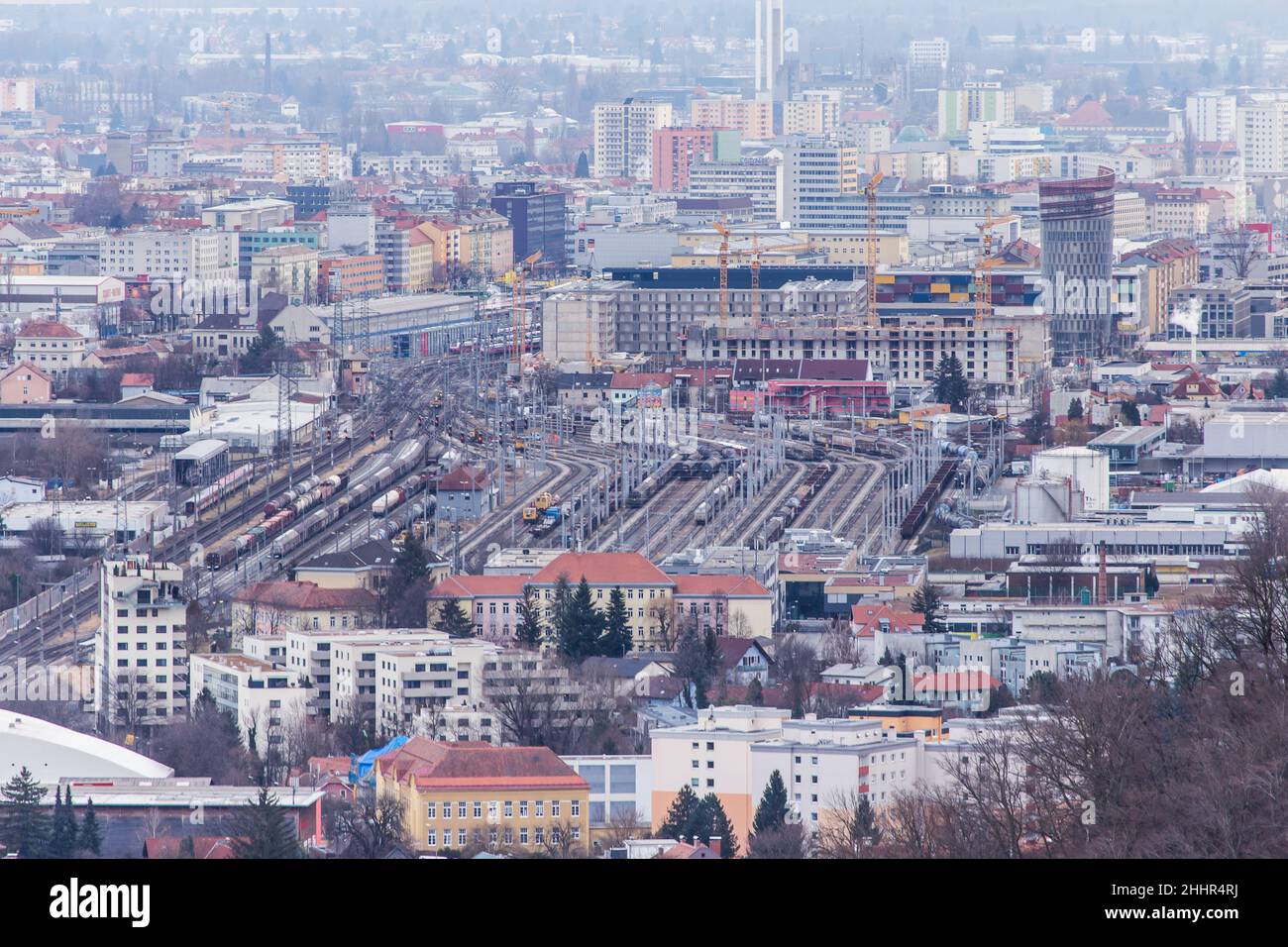 Graz rail station hi-res stock photography and images - Alamy