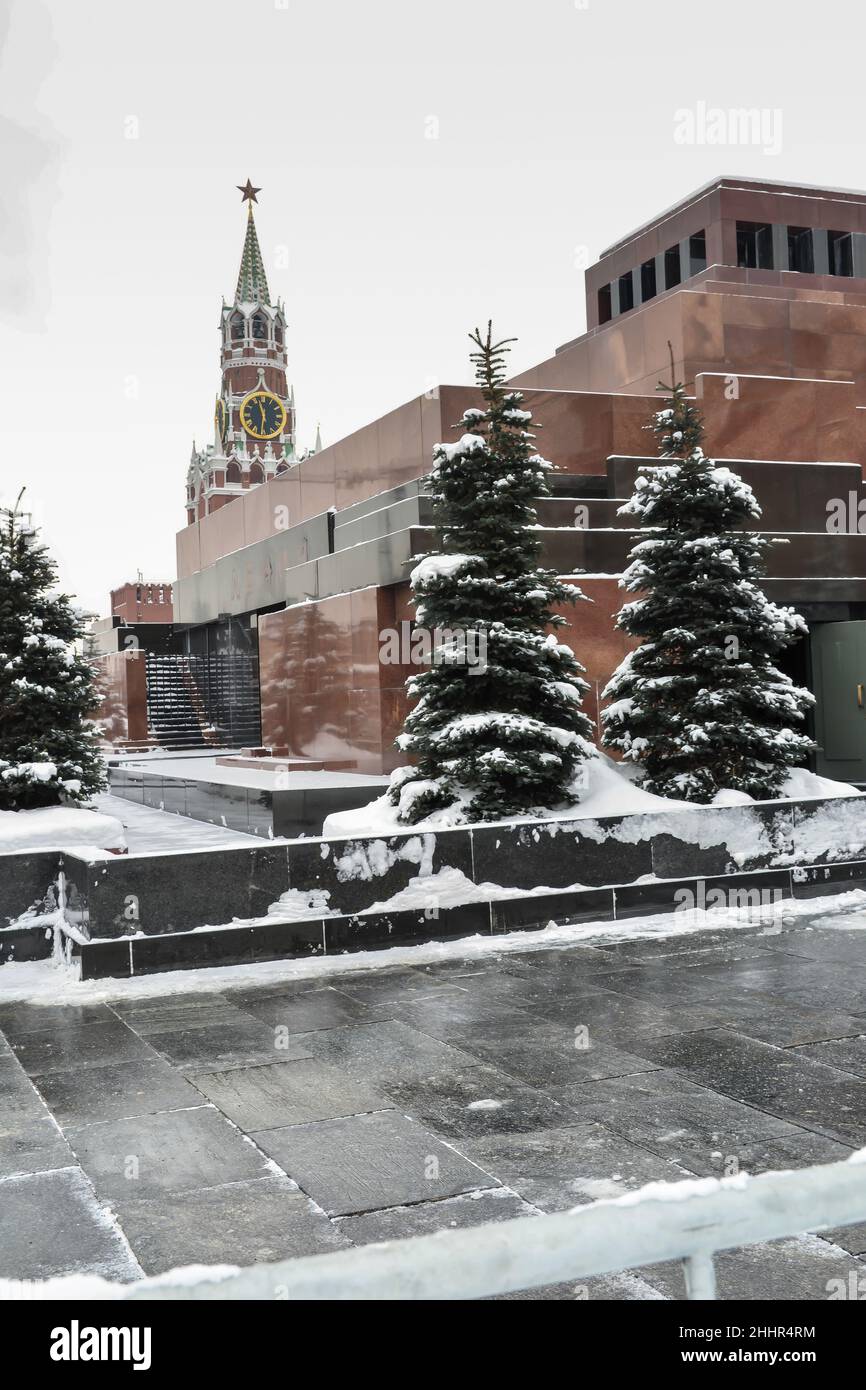 The Moscow Kremlin. Red Square in Moscow, Russia Stock Photo - Alamy