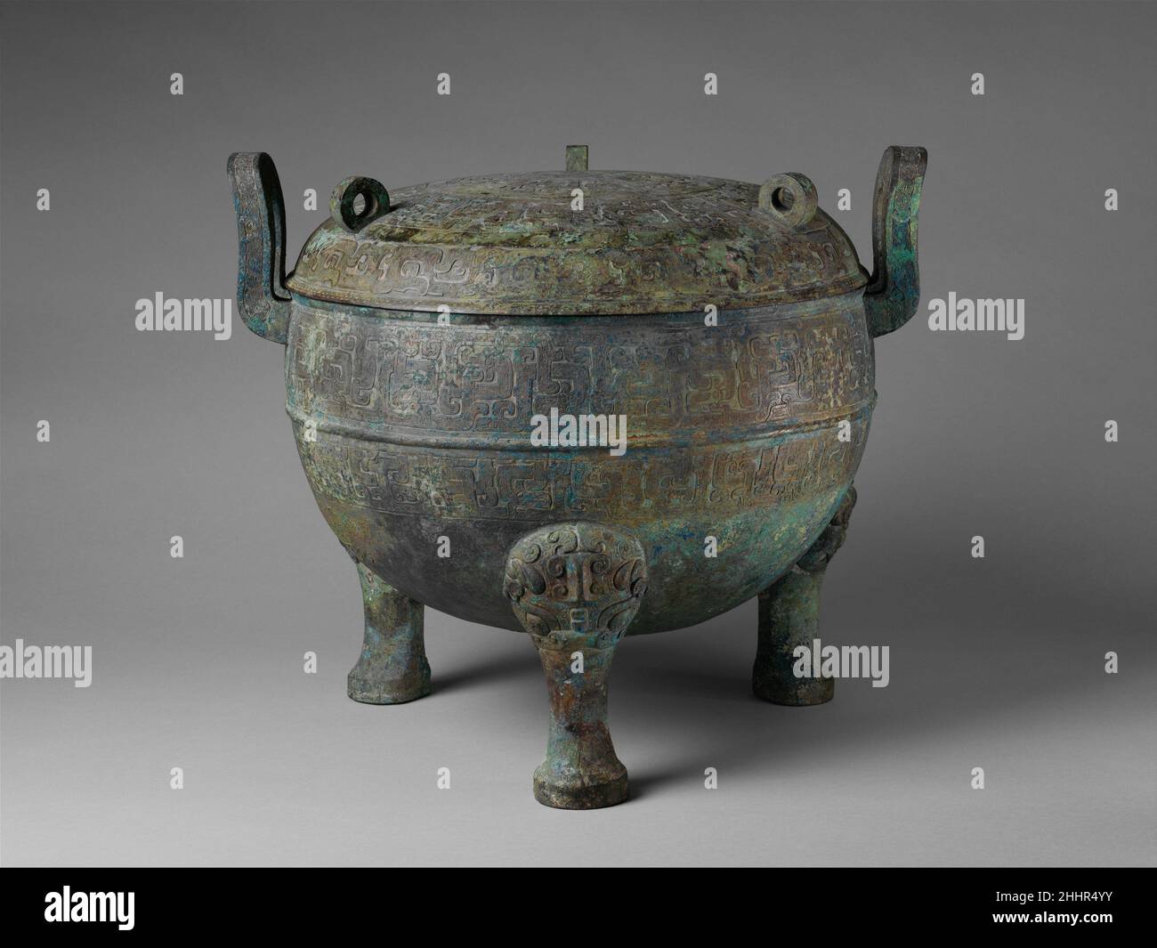 Ritual Tripod Cauldron with Cover (Ding) 5th–4th century B.C. China ...