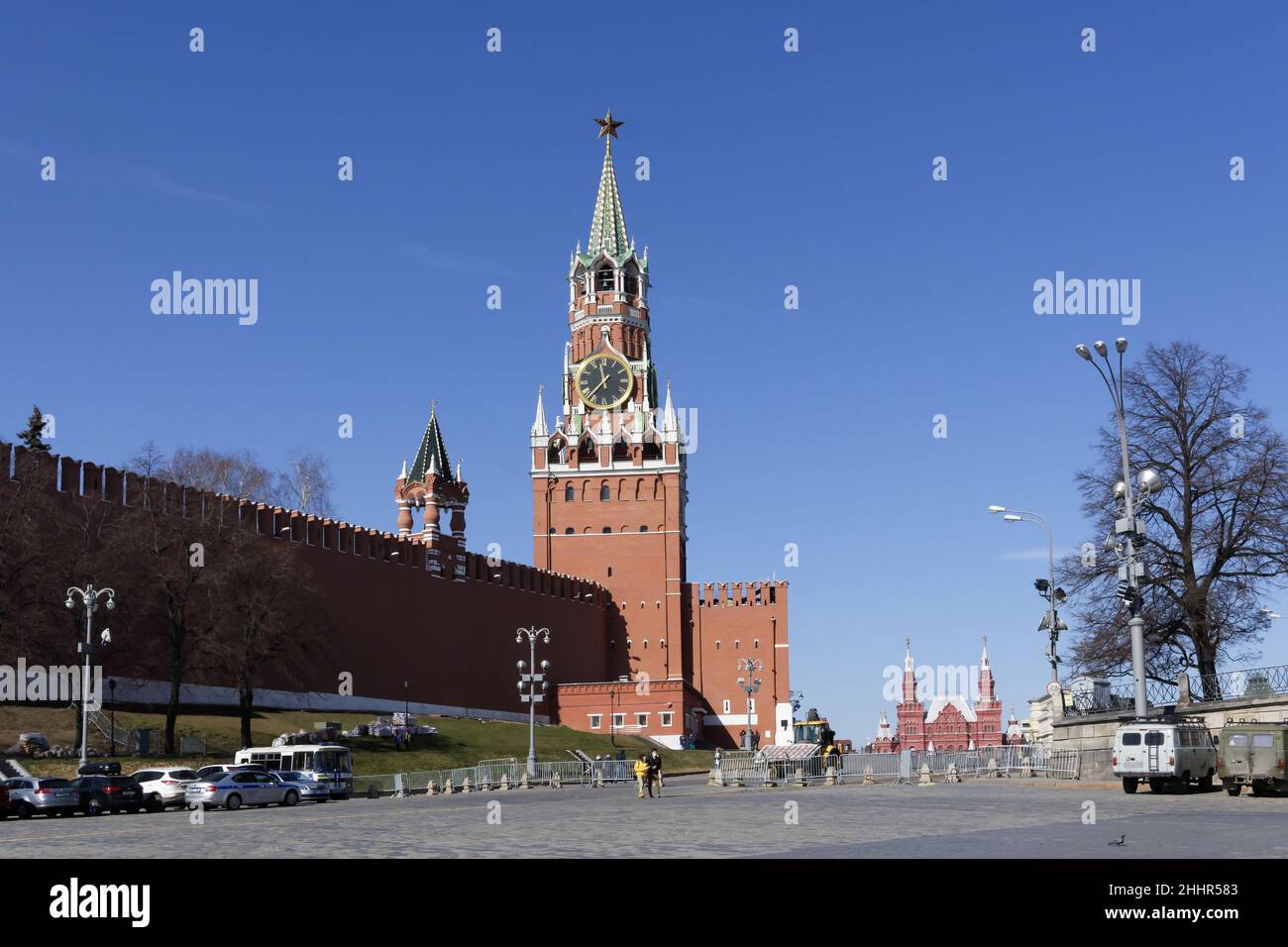 The Moscow Kremlin. Red Square in Moscow, Russia Stock Photo - Alamy