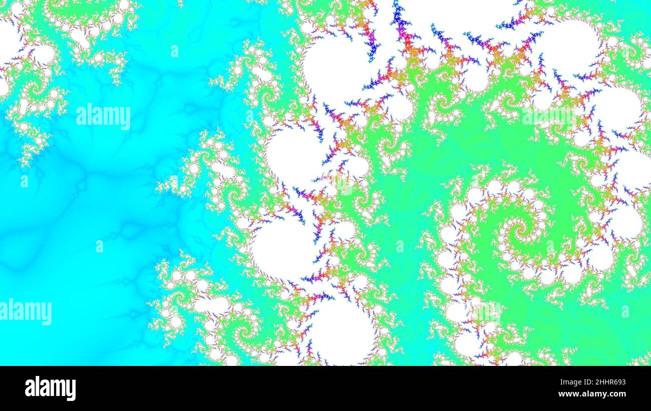 Abstract Computer generated Fractal design. A fractal is a never-ending ...