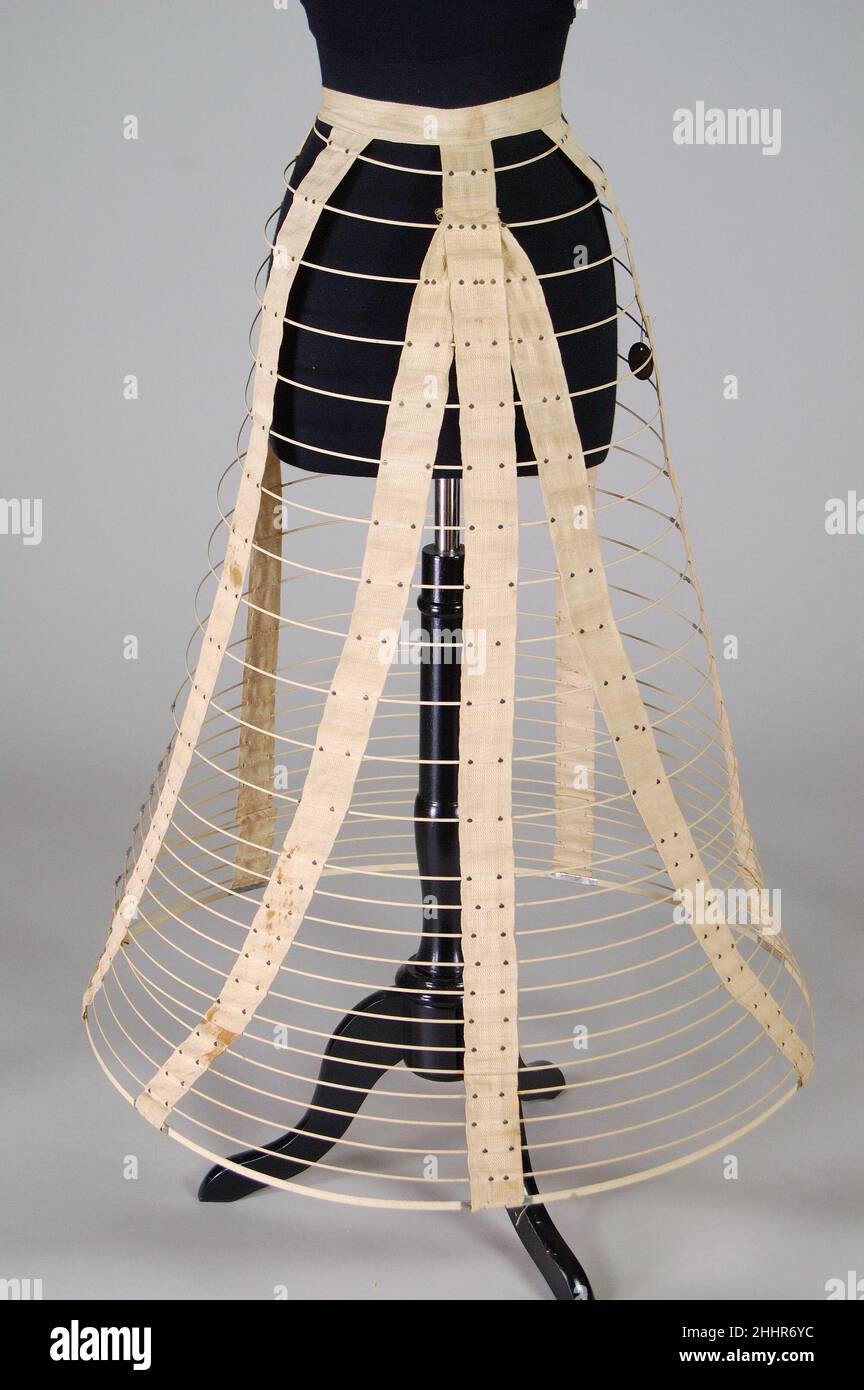 Cage crinoline 1868–70 American. Cage crinoline. American. 1868–70 ...