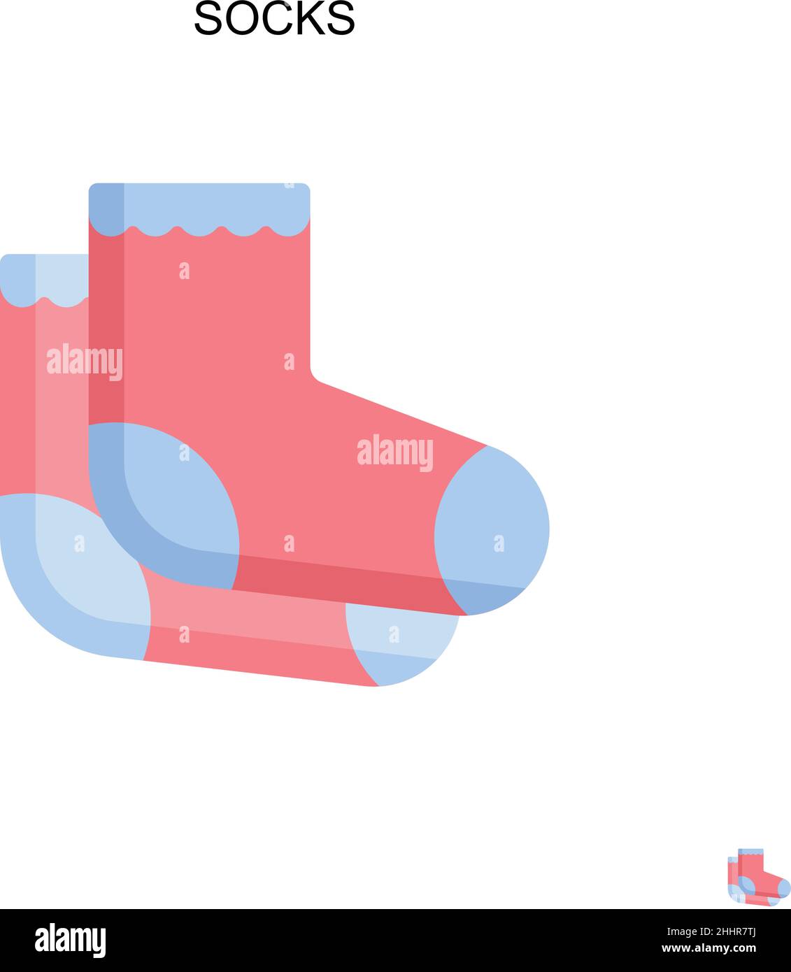 Editable sportswear flat Stock Vector Images - Alamy