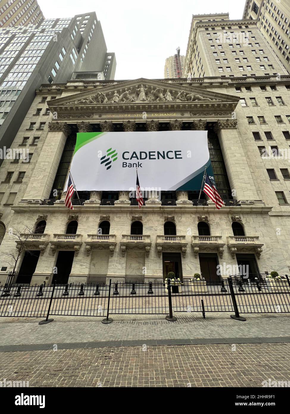 New York, United States. 25th Jan, 2022. Cadence Bank launched its new ...