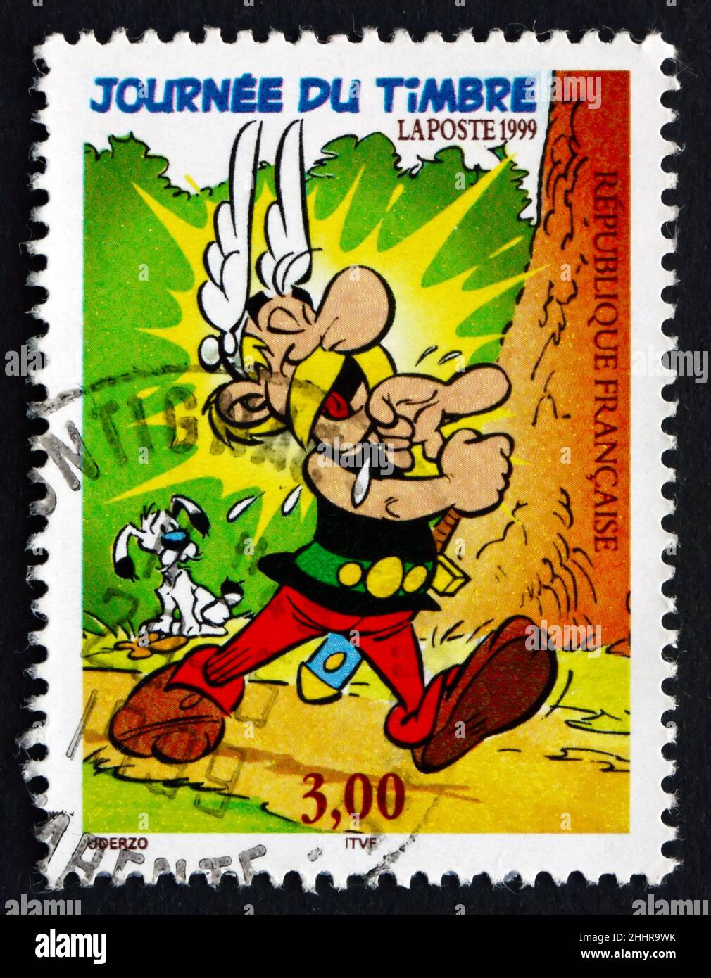 Asterix Comic Strip In French
