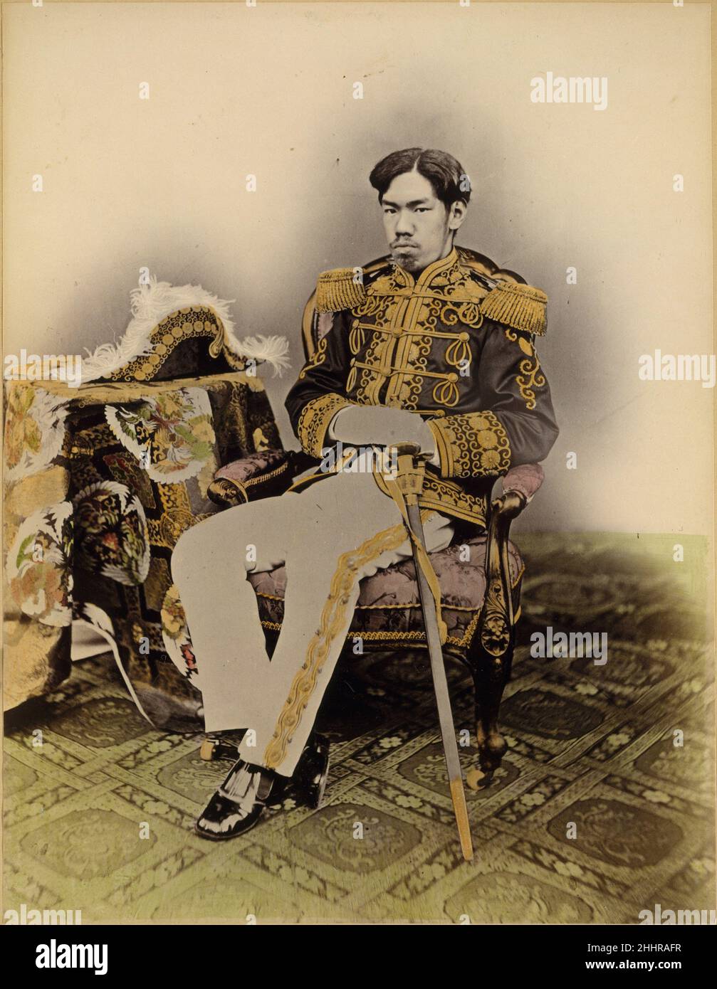Mutsuhito, The Meiji Emperor 1873 Uchida Kuichi Japanese The Imperial ...