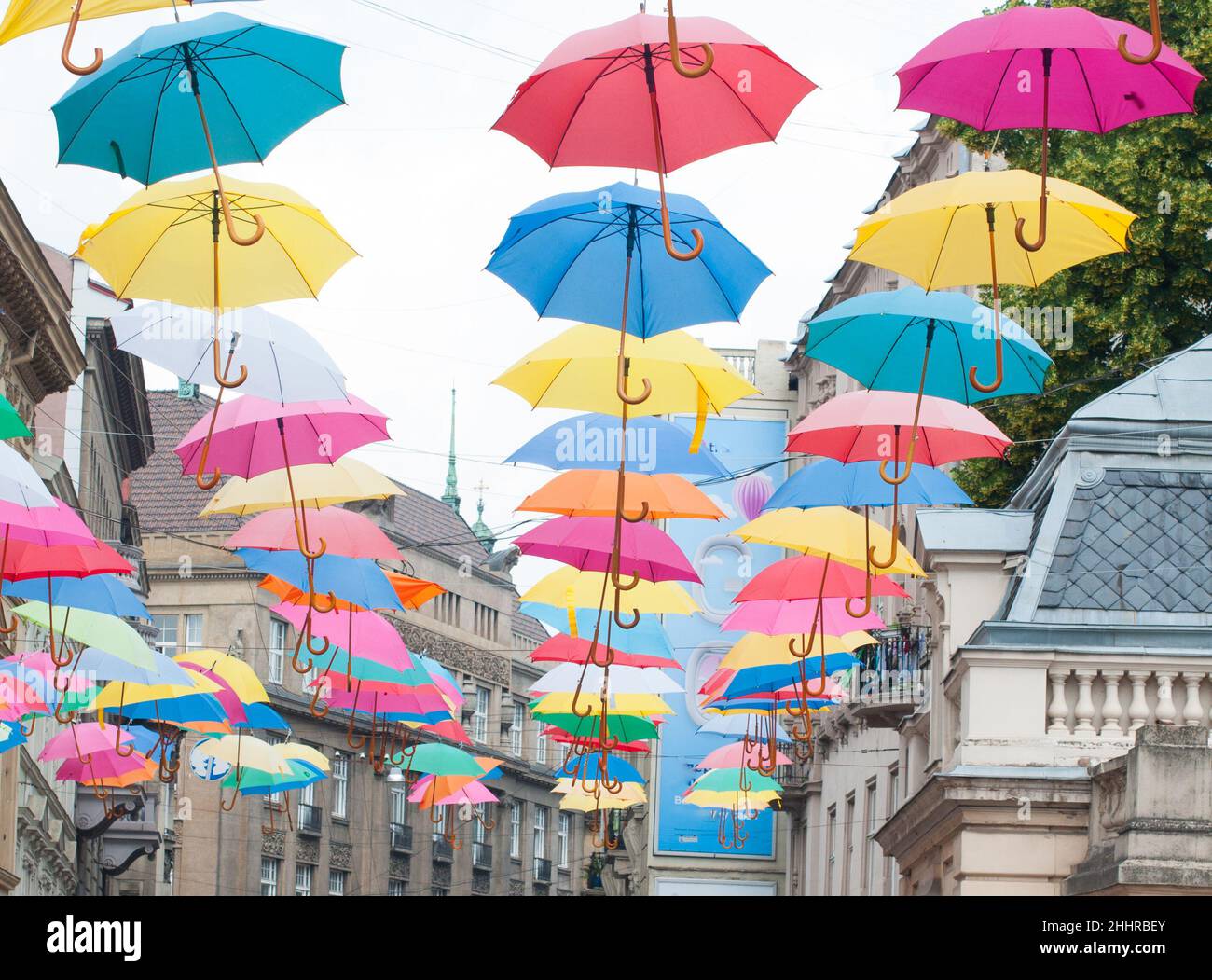Agueda umbrellas hi-res stock photography and images - Alamy
