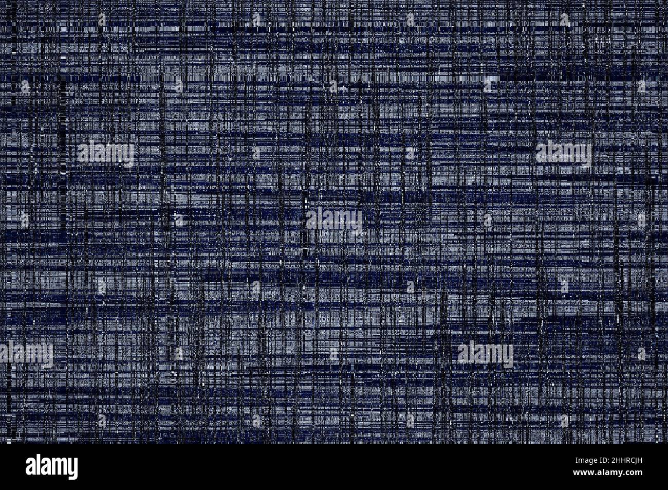 Abstract dark blue minimalistic background of a digital stripe pattern ...
