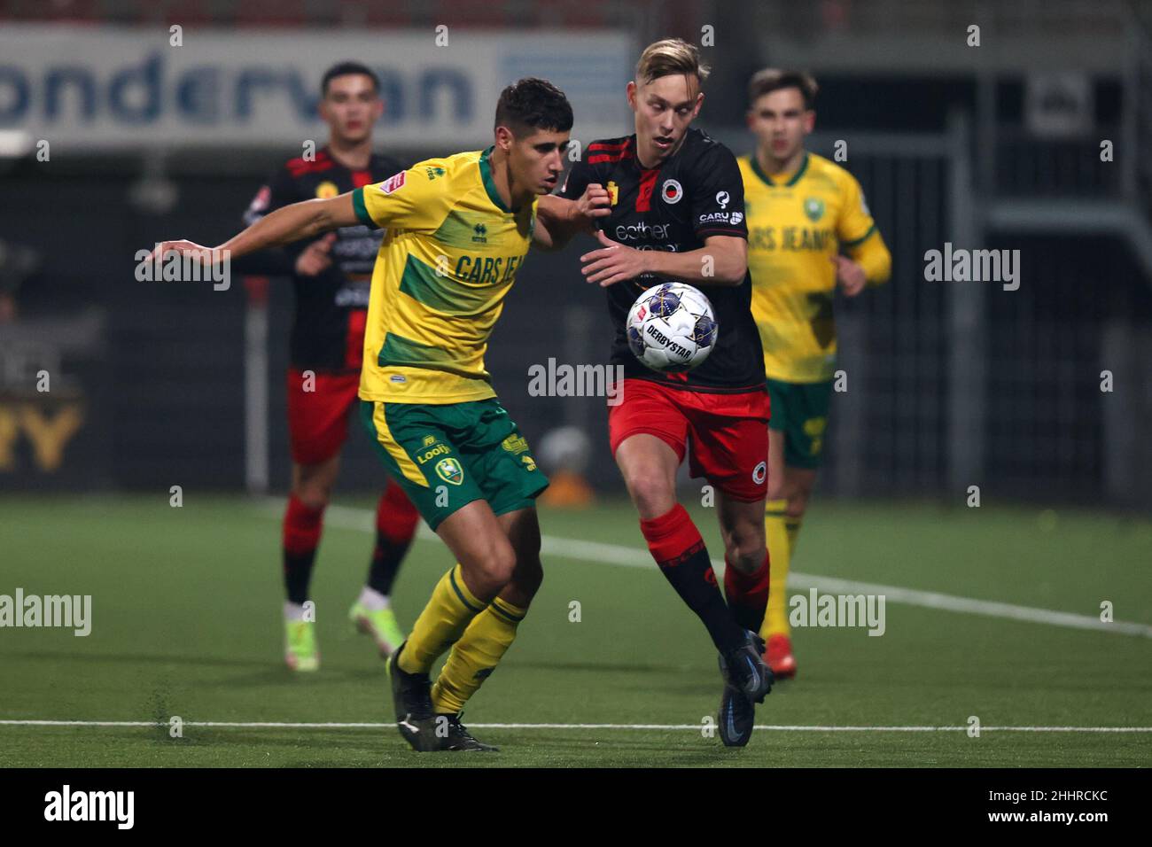 ROTTERDAM, NETHERLANDS - JANUARY 25: Michael Mulder of ADO Den Haag ...