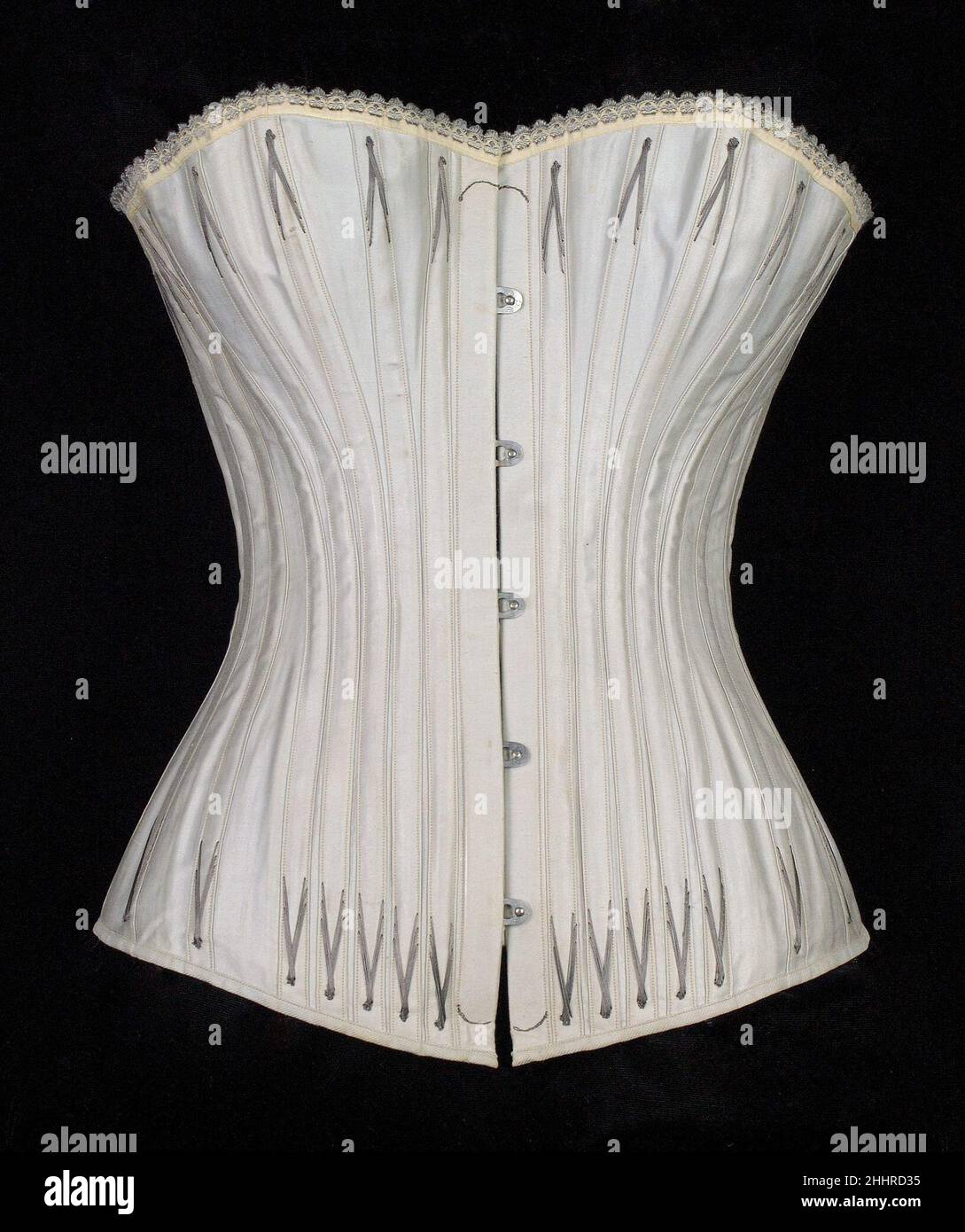Corset ca. 1885 Worcester Corset Company American. Corset. American. ca ...