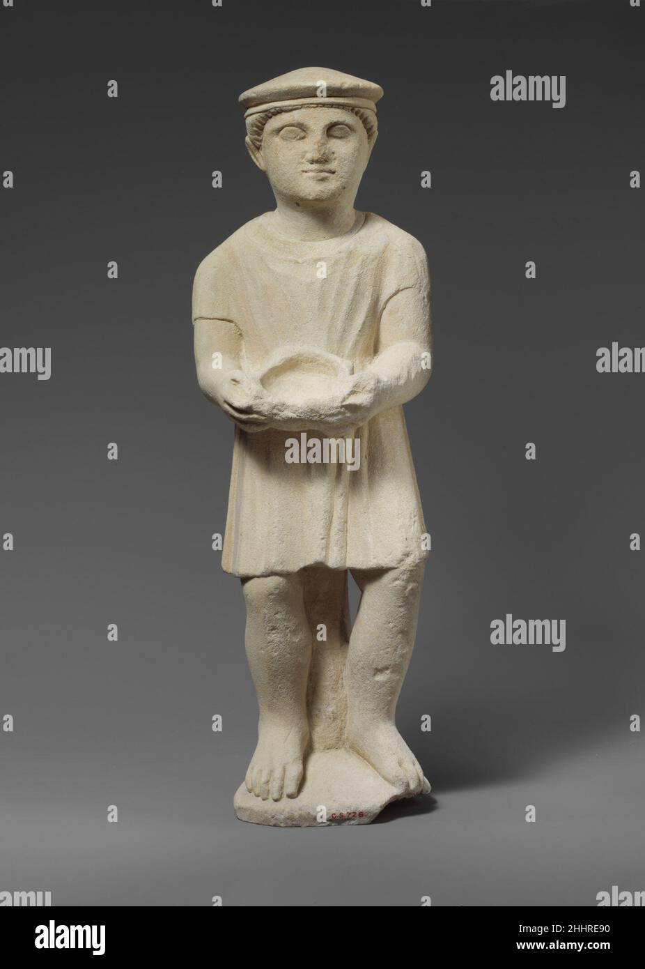 Limestone statuette of a boy with a kausia late 4th century–late 1st ...