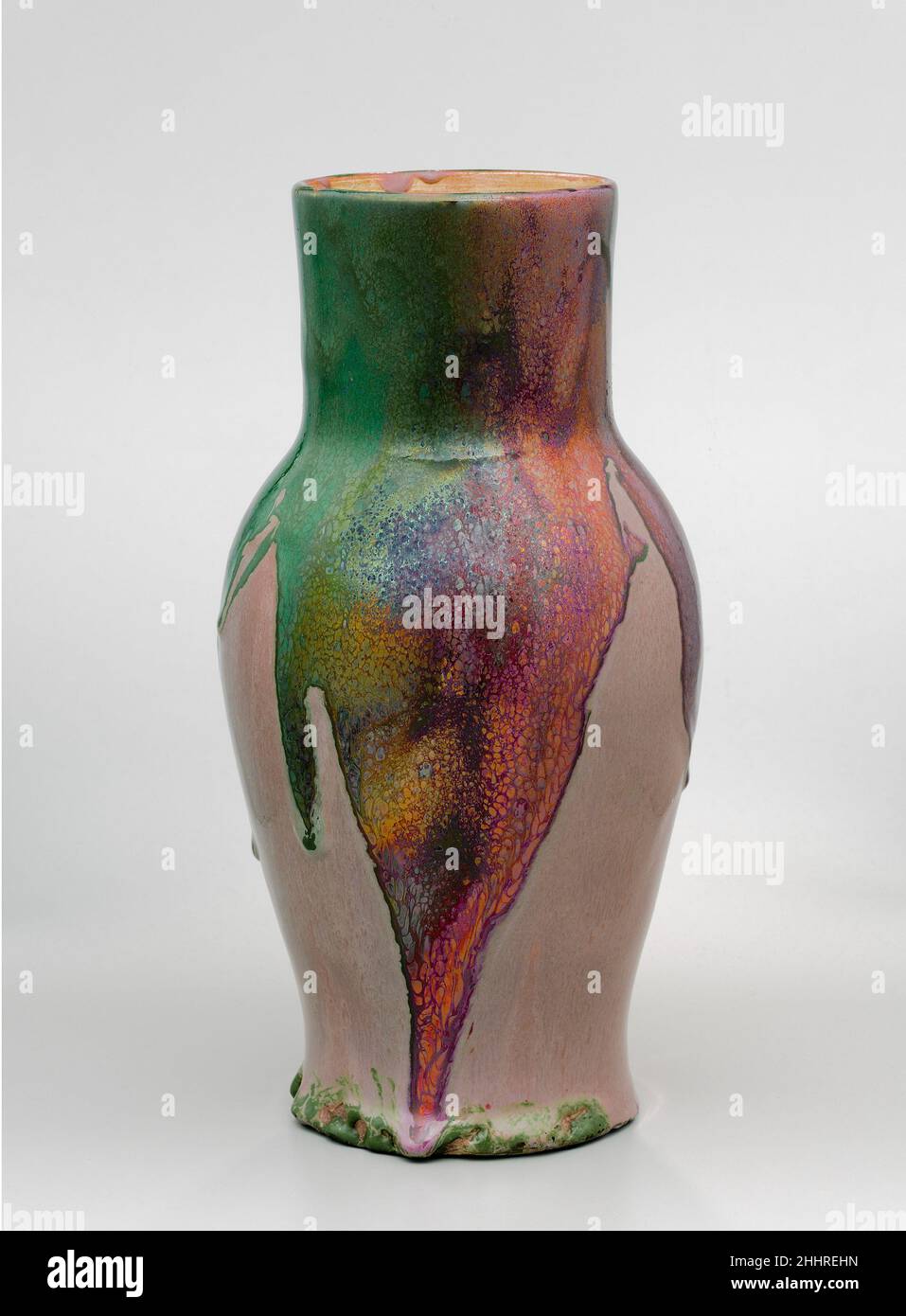 Vase ca. 1896–1908 Dedham Pottery Steeped in ceramics from birth, Hugh ...
